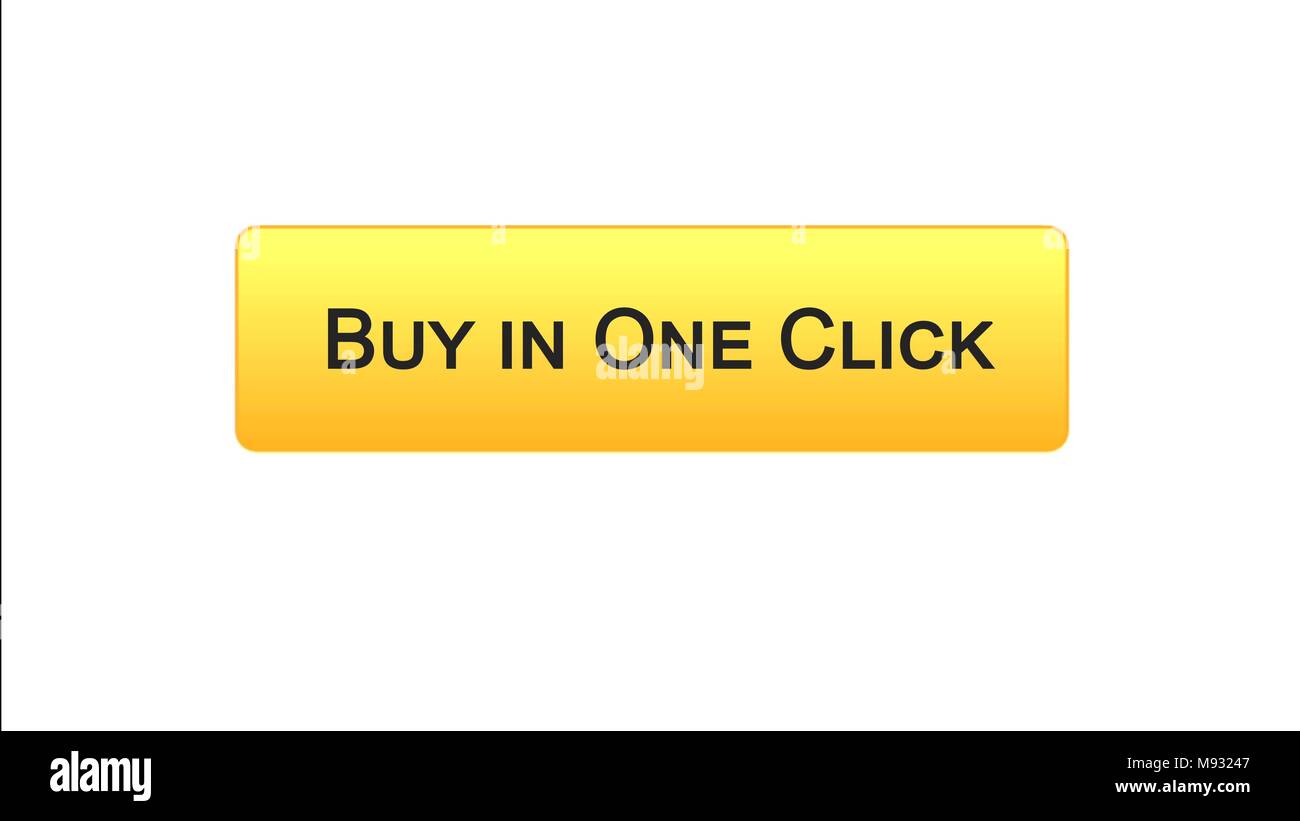 Buy In One Click Web Interface Button Orange Color Online Banking