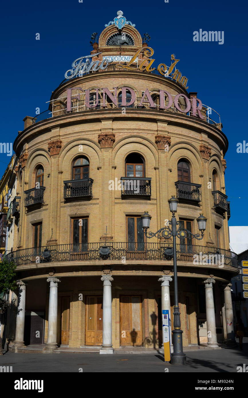 Jerez de la Frontera, Spain. January 21, 2018. The Blue Rooster (El ...