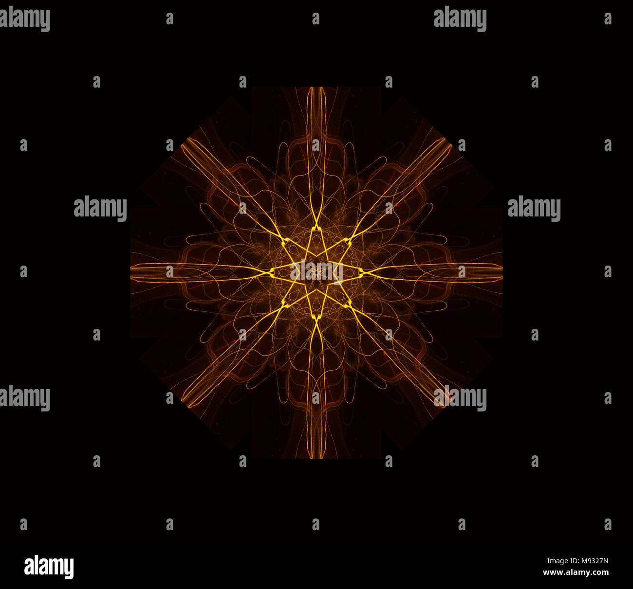 Star mandala hi-res stock photography and images - Alamy