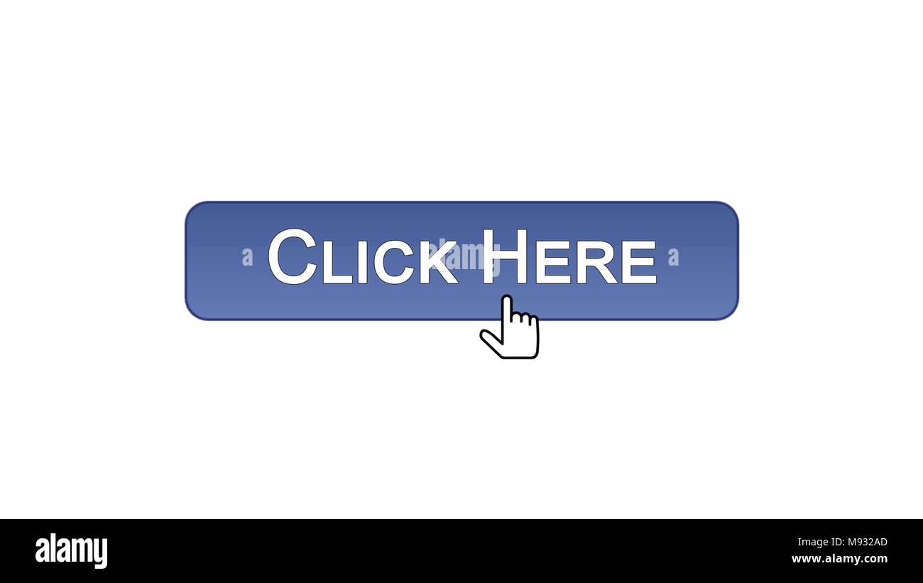 Click Here Web Interface Button Clicked Mouse Cursor Violet Color