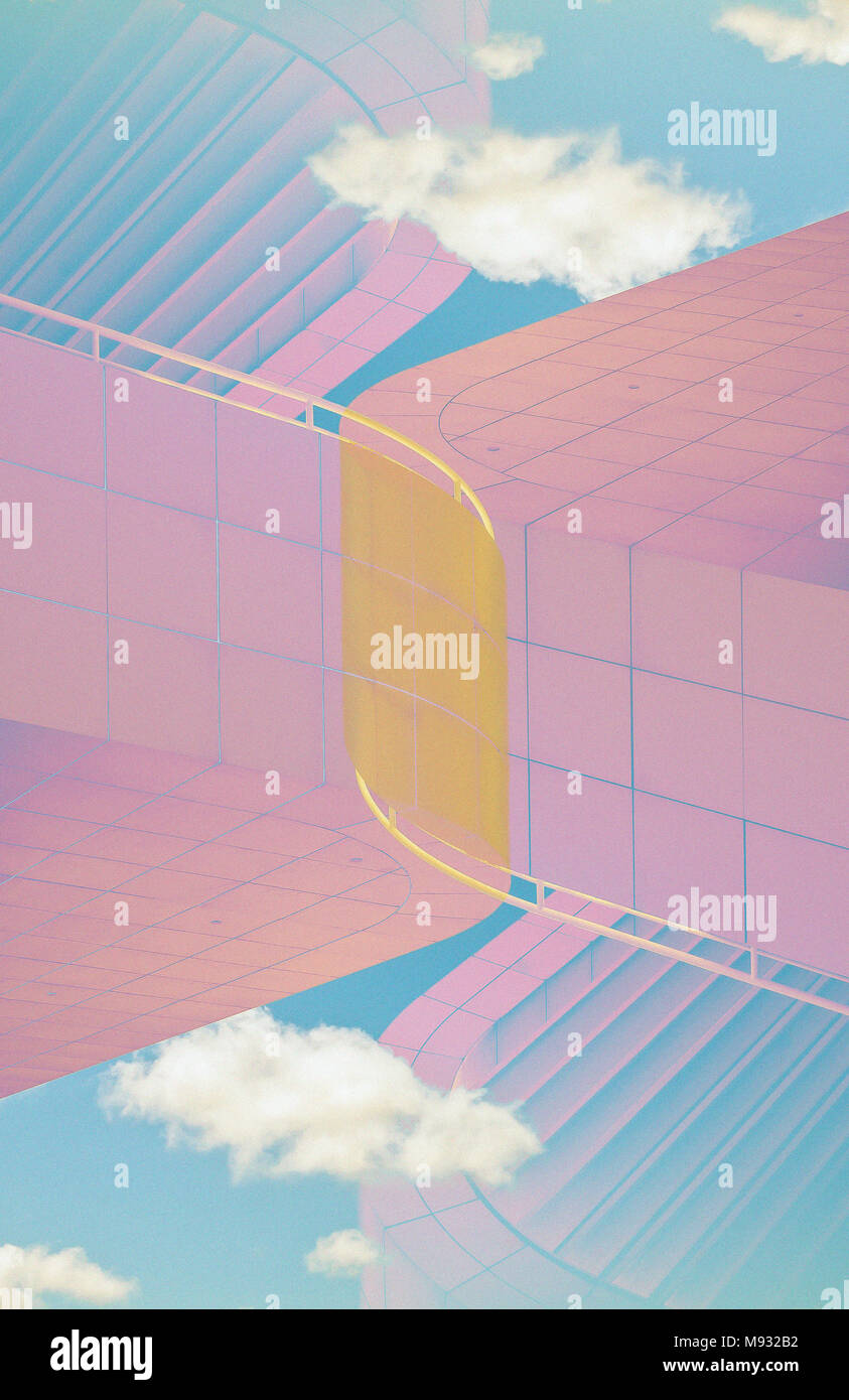 Pink architecture hi-res stock photography and images - Alamy