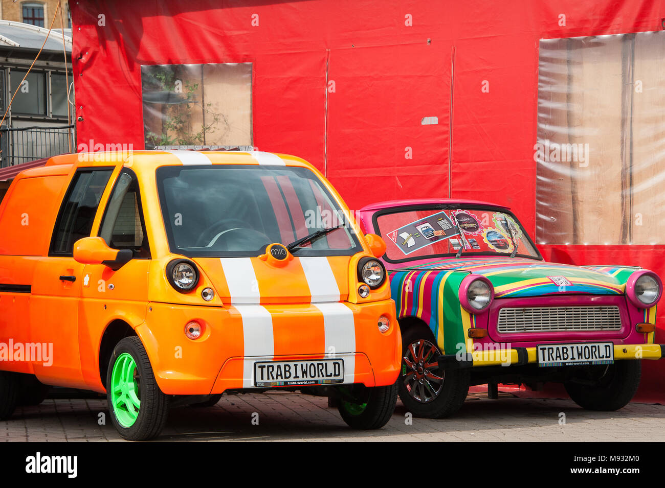 Trabant painted hi-res stock photography and images - Alamy
