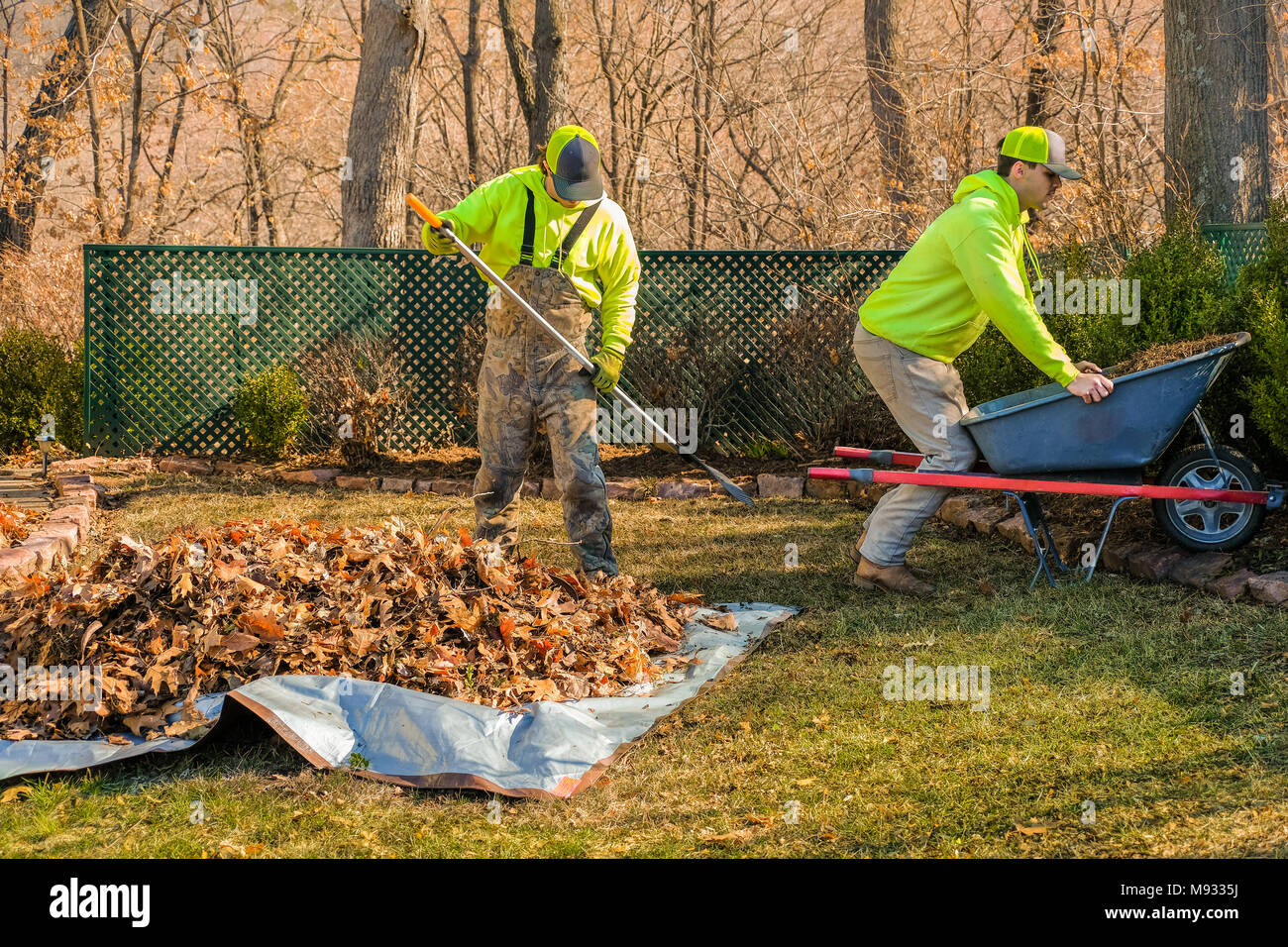 Racking and mulching hi-res stock photography and images - Alamy