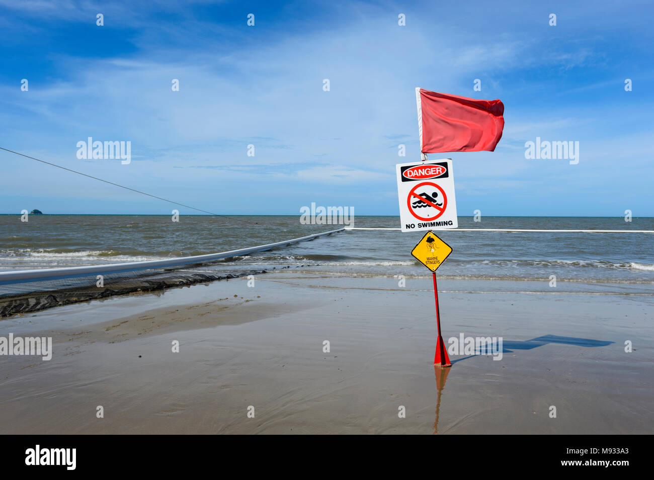 Marine stingers sign hi-res stock photography and images - Alamy