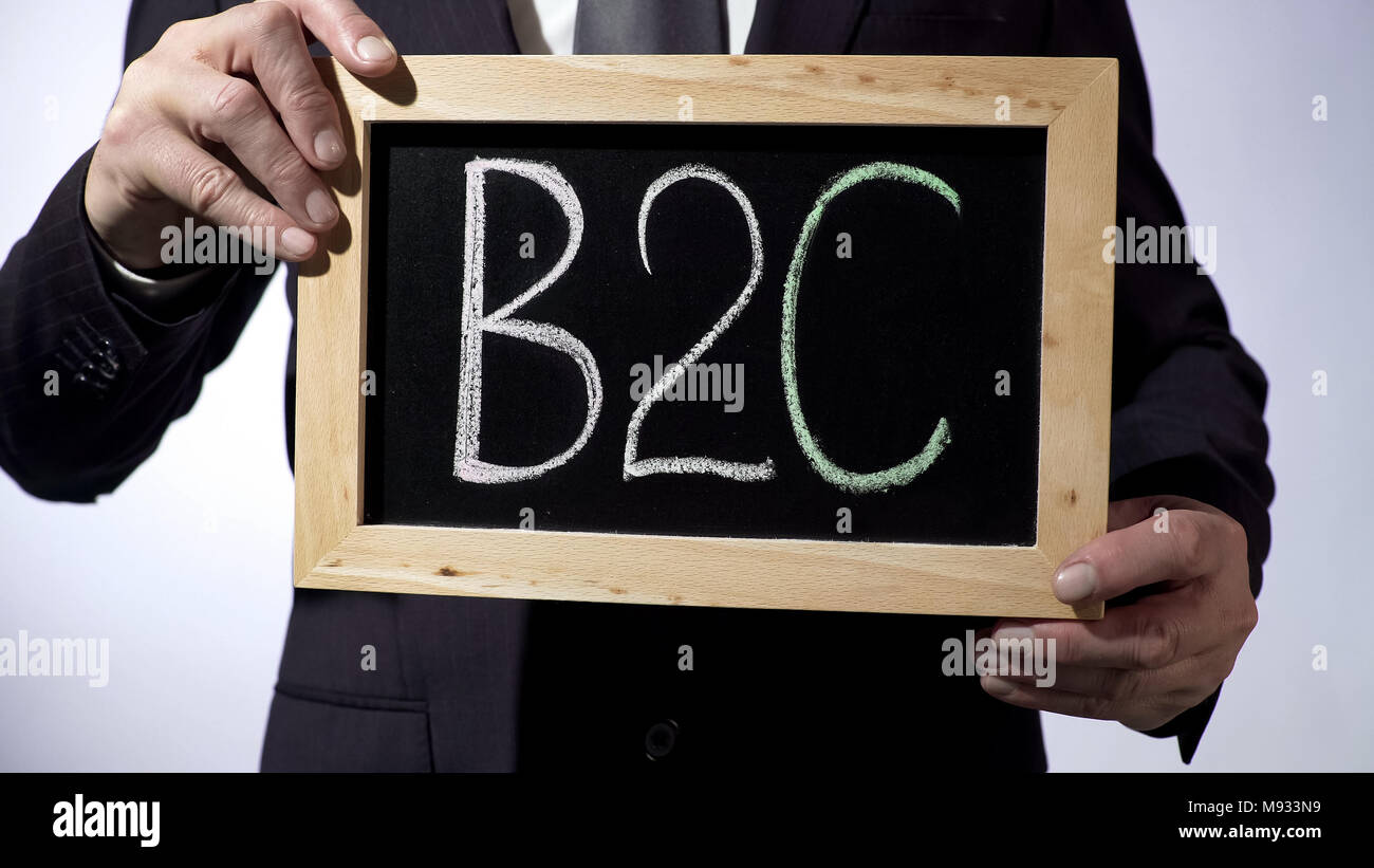 Business to consumer hi-res stock photography and images - Alamy