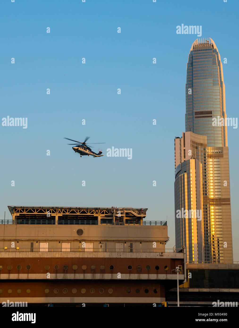 The main helicopter terminal for service between Hong Kong and Macau ...