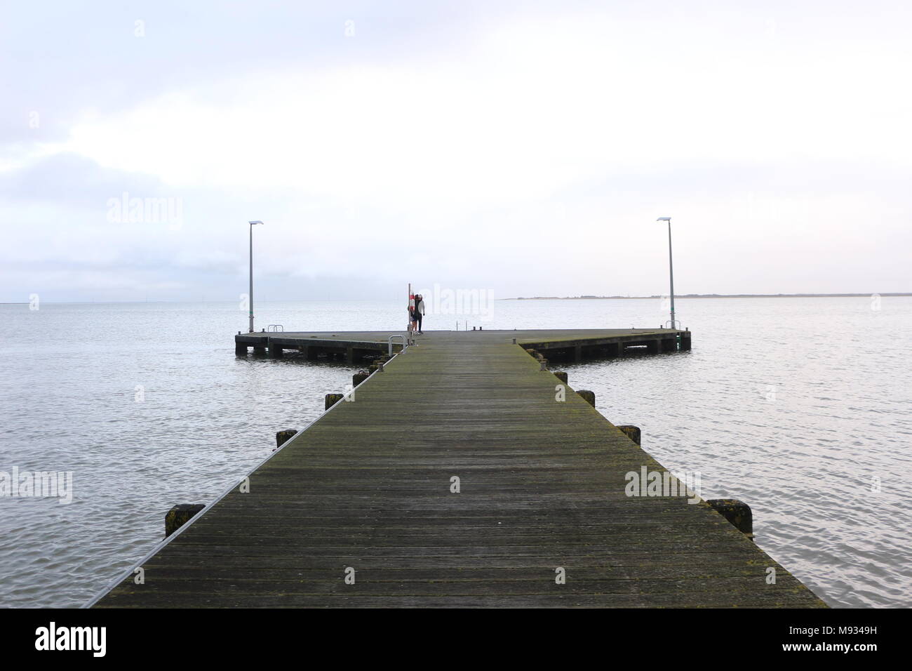 A wooden pier, Fano Island, Denmark Stock Photo - Alamy