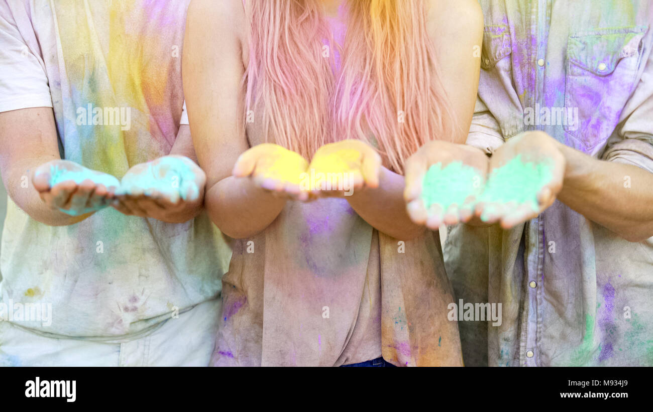 Blowing powder hi-res stock photography and images - Alamy