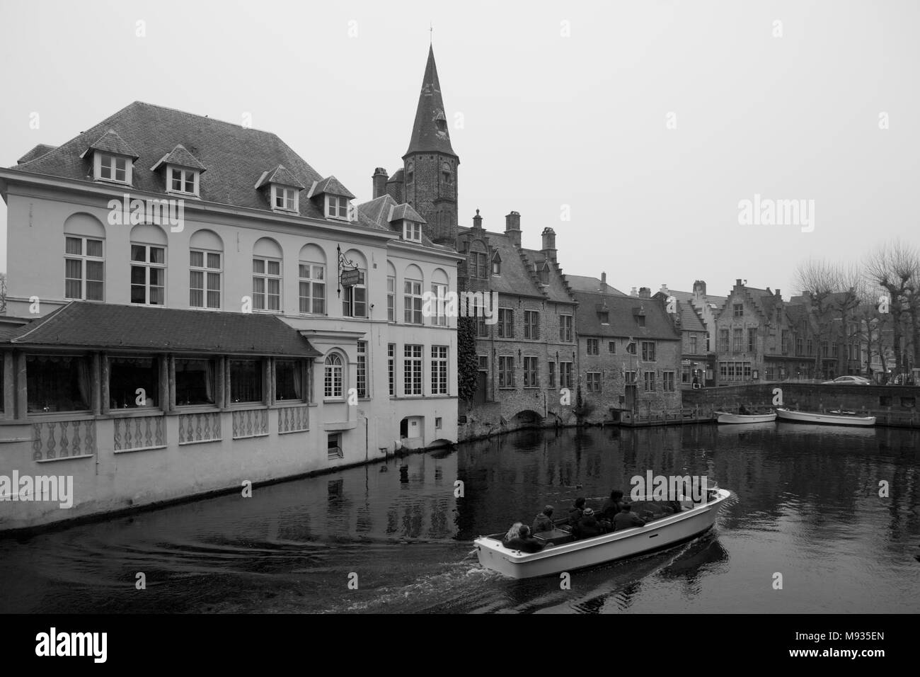 Rozenhoedkaai, (Rosary Quay), and Dijver canal, Brugge, Belgium: a ...