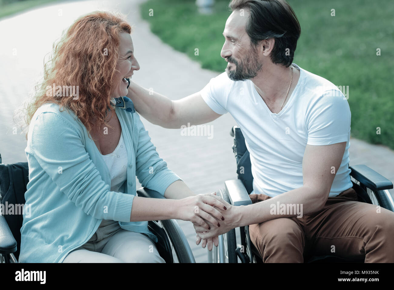 Differently abled hi-res stock photography and images - Alamy