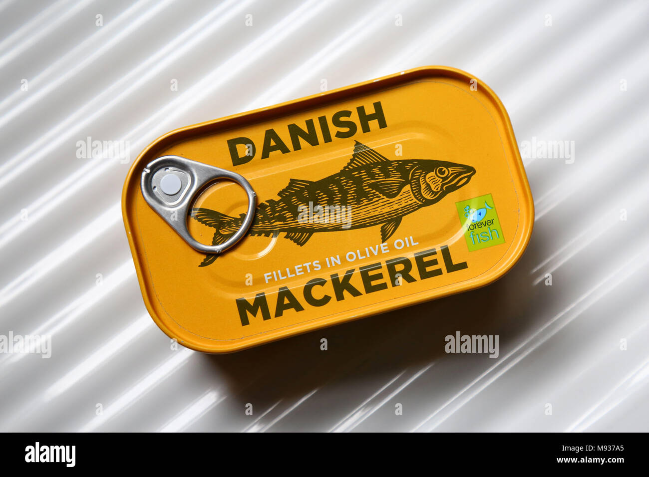 Danish tinned mackerel hi-res stock photography and images - Alamy