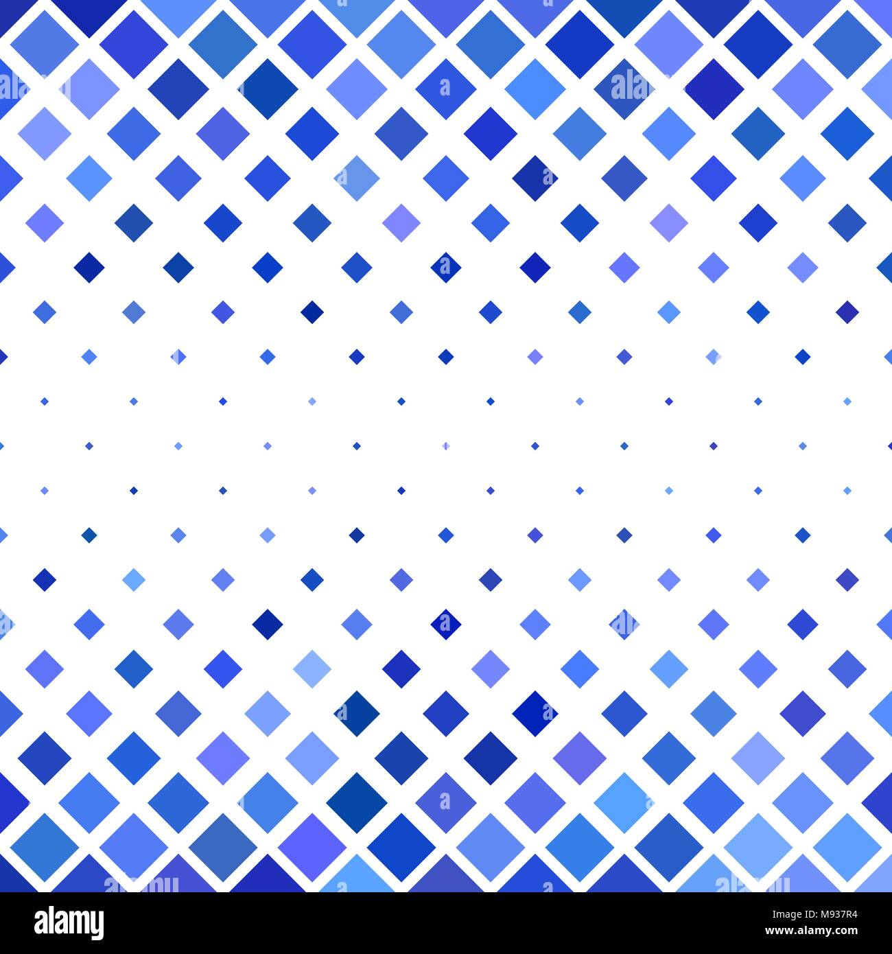 Abstract diagonal square pattern background - vector graphic from squares in blue tones Stock ...