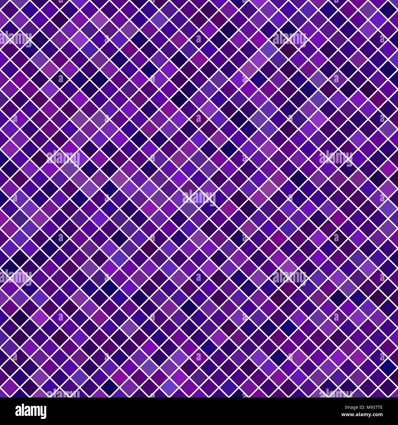 Colored diagonal square pattern background - geometric vector design from purple squares Stock ...