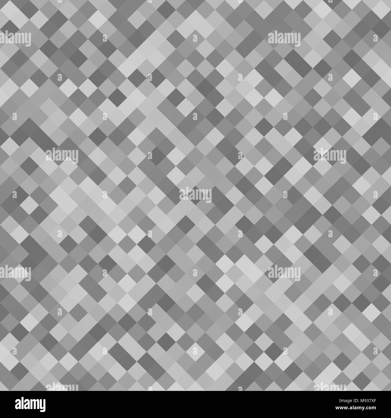 Abstract square pattern background - geometrical vector design from diagonal squares in grey ...