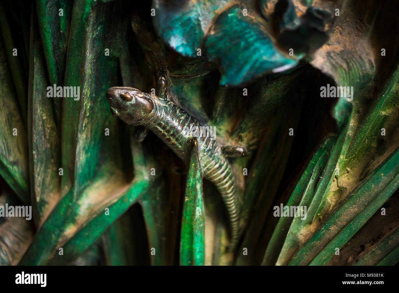 BARCELONA, SPAIN - 13 JANUARY 2018: Elements of insects, flowers, birds ...