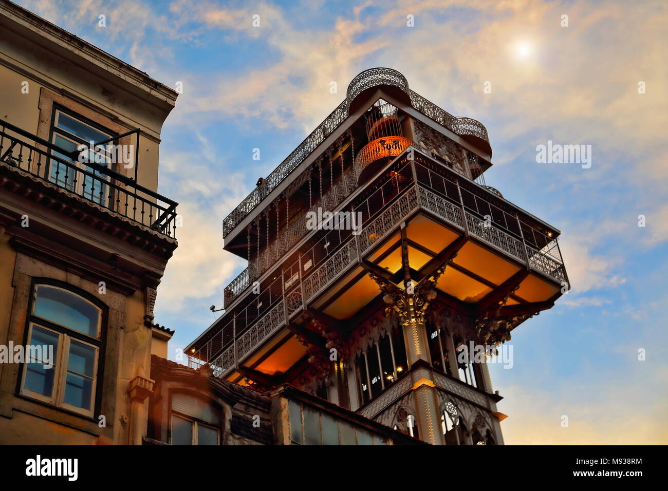 House building tower elevator lift hi-res stock photography and images ...