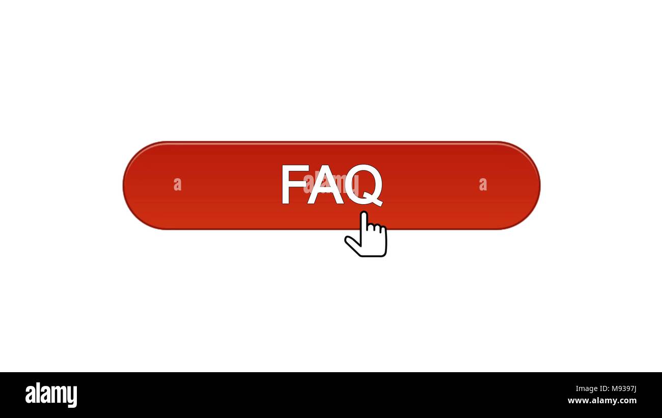 Faq cursor button on hi-res stock photography and images - Alamy