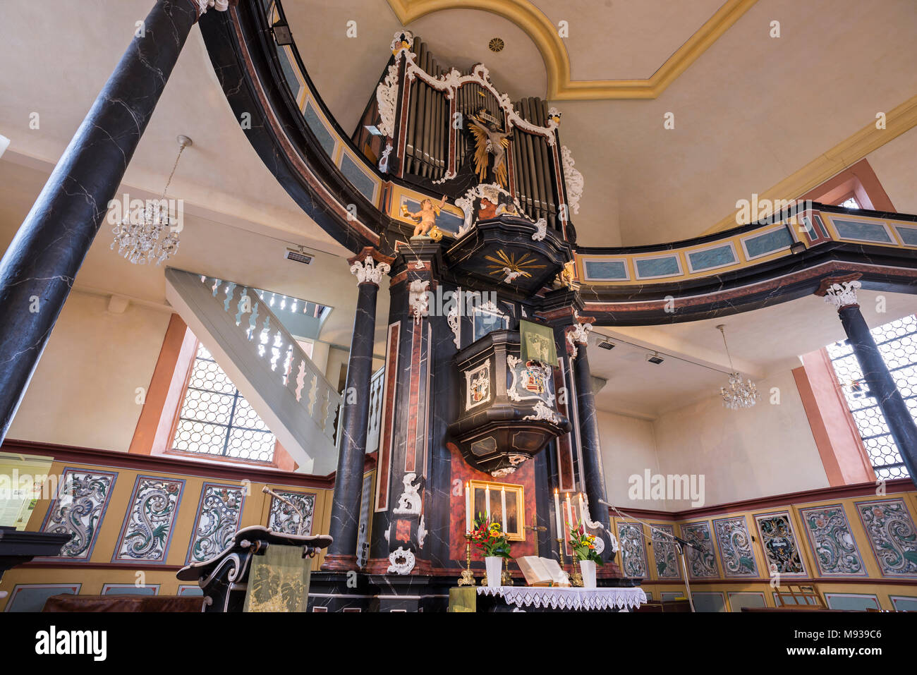 Christophoruskirche, Wiesbaden - Schierstein, Hessen, Deutschland Stock ...