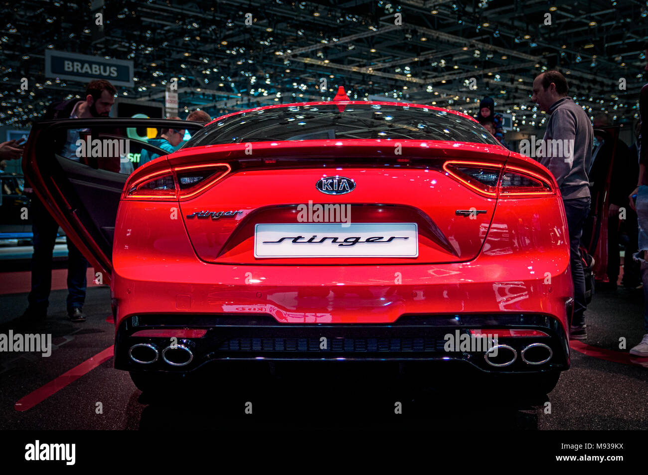 Switzerland, March 2018 - magnificent cars and hypercars on display at ...