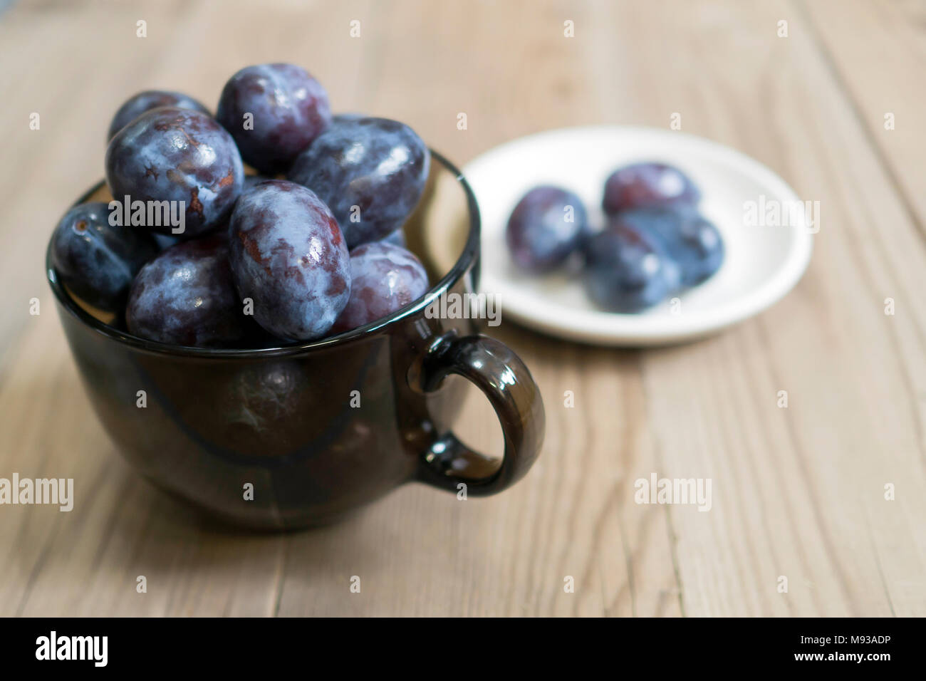Blue plum hi-res stock photography and images - Alamy