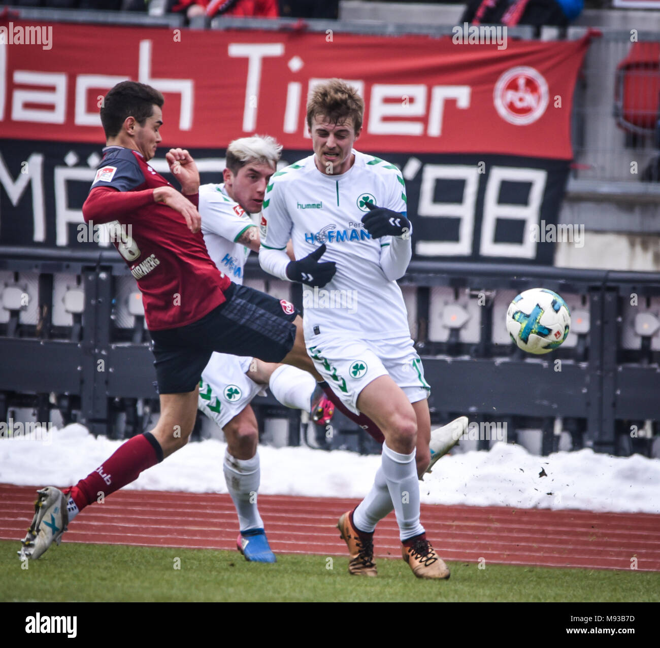 Germany, Nuernberg, Max-Morlock-Stadion, 03 March 2018 - 2.Bundesliga ...