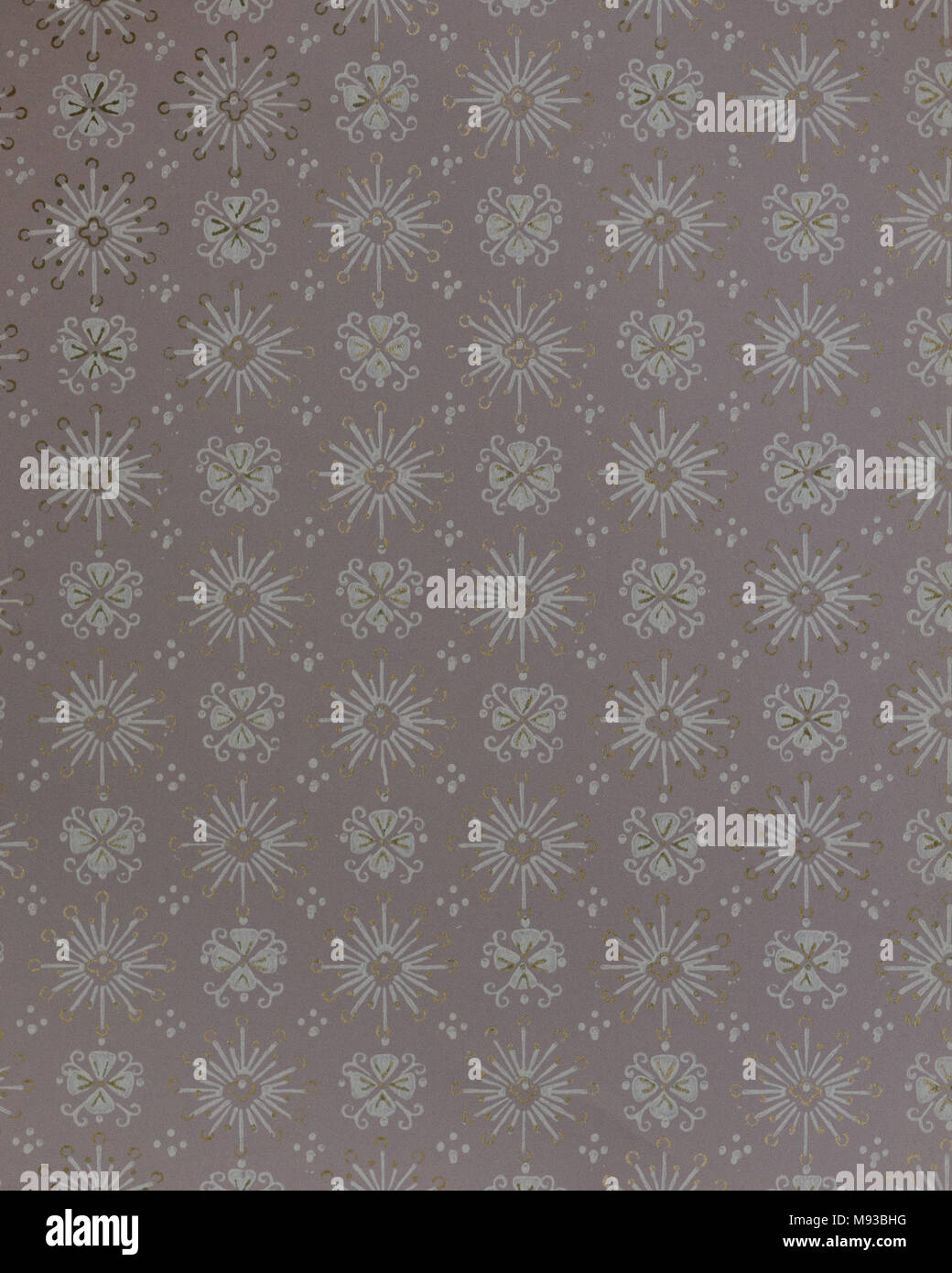 Old wallpaper floral hi-res stock photography and images - Alamy