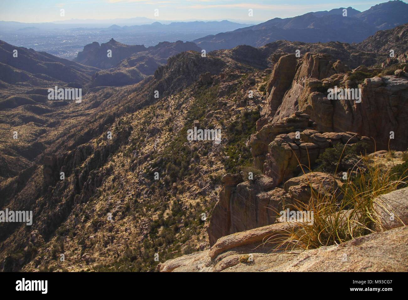 Mount Lemmon in Arizona Desert. Mount Lemmon en Arizona. ©NortePhoto ...