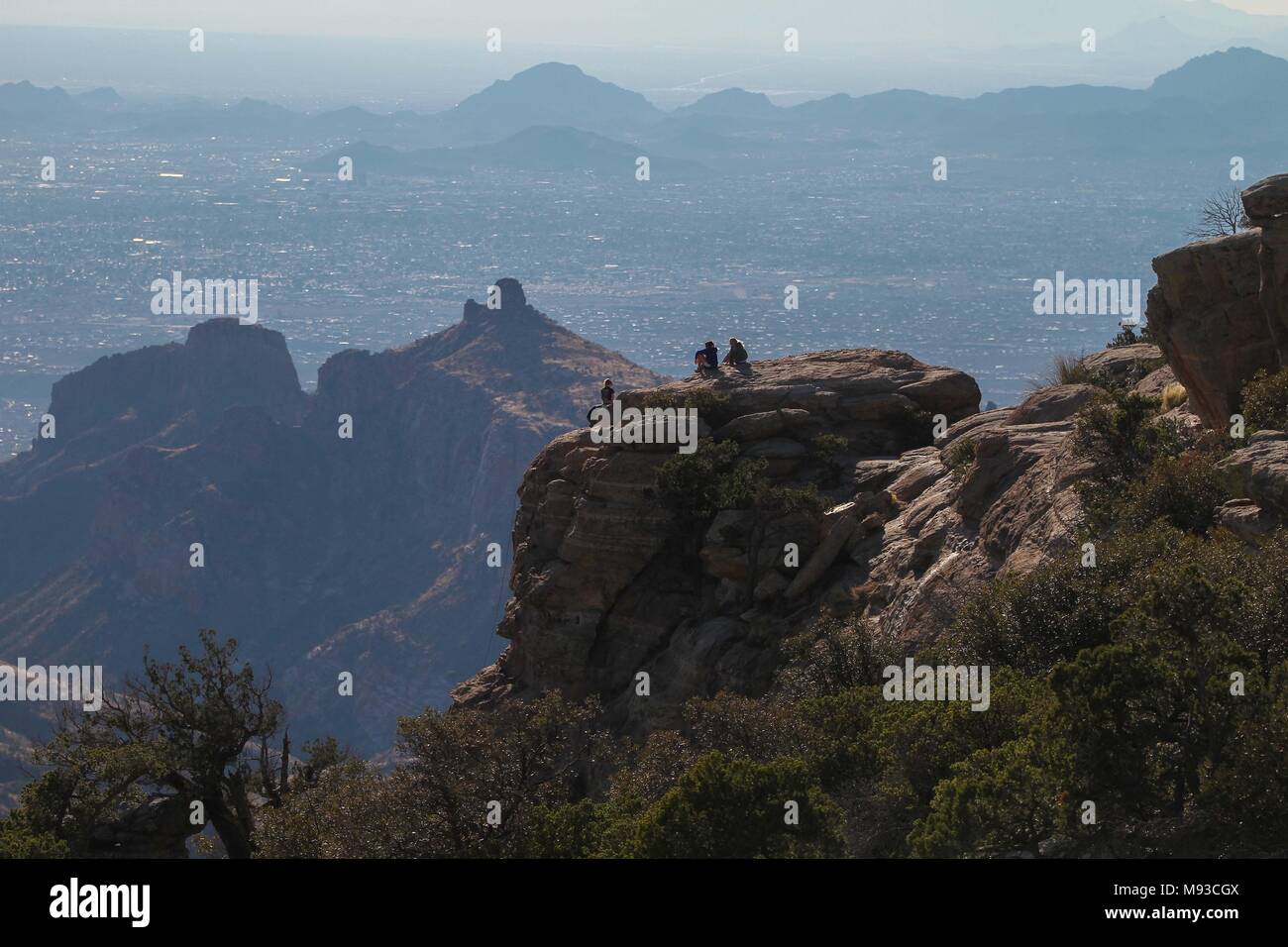 Mount Lemmon in Arizona Desert. Mount Lemmon en Arizona. ©NortePhoto ...