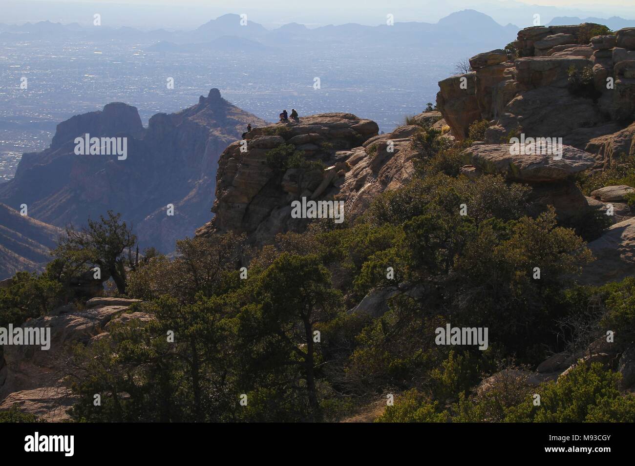 Mount Lemmon in Arizona Desert. Mount Lemmon en Arizona. ©NortePhoto ...