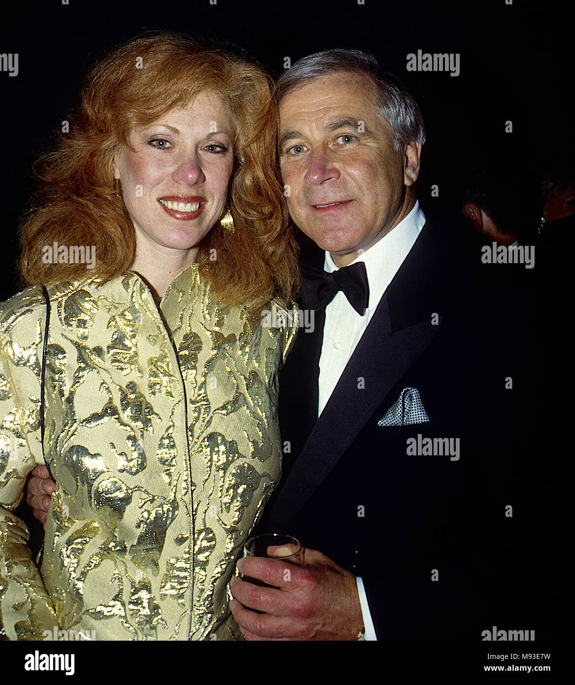 Washington, DC., USA, 1986 Alan Kay at the annual DC Cancer ball ...