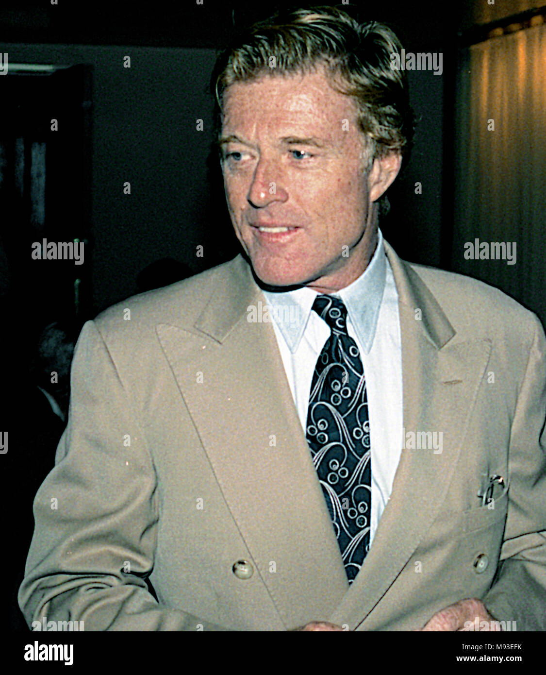 Washington, DC., USA, October 1, 1990 Actor Robert Redford at the ...