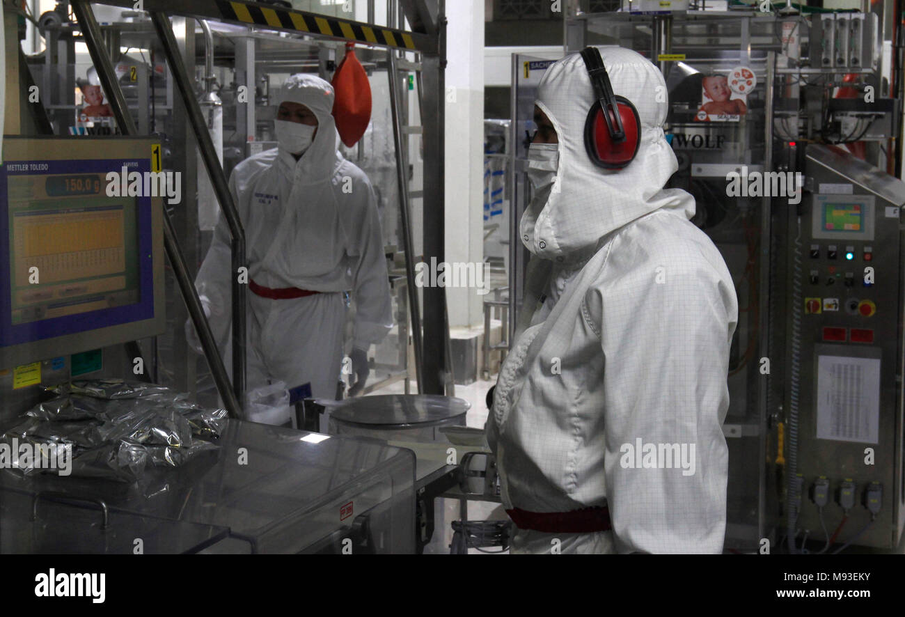 Danone factory hi-res stock photography and images - Alamy