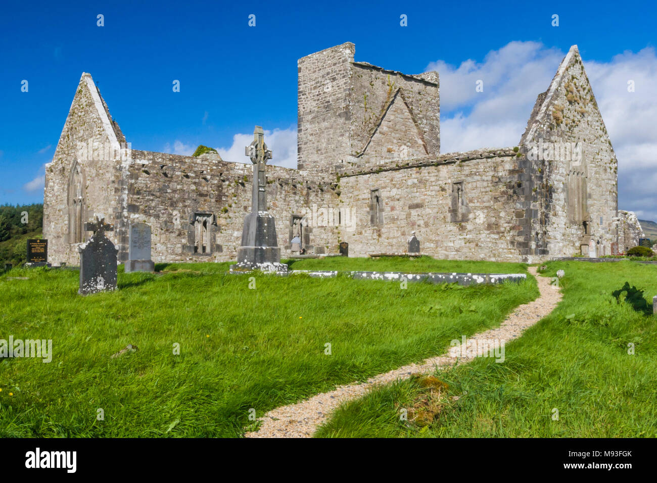 Burrishoole Abbey in County Mayo, Ireland Stock Photo - Alamy