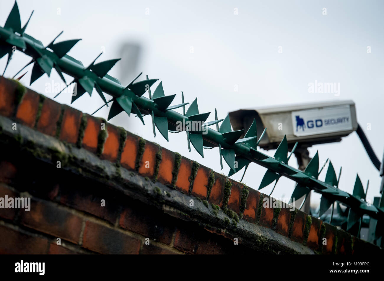 Fence cctv camera hi-res stock photography and images - Alamy