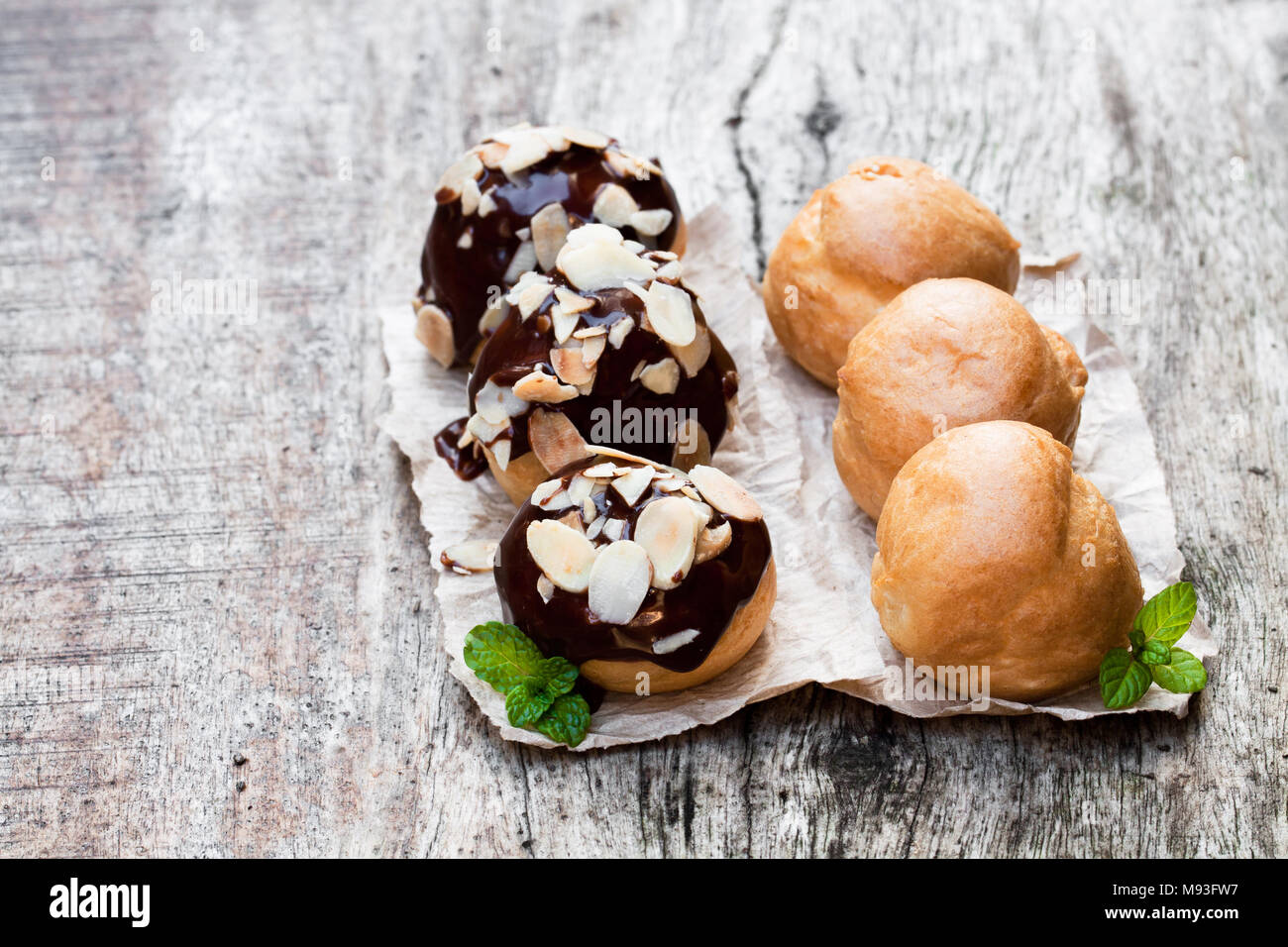 Homemade profiteroles hi-res stock photography and images - Alamy