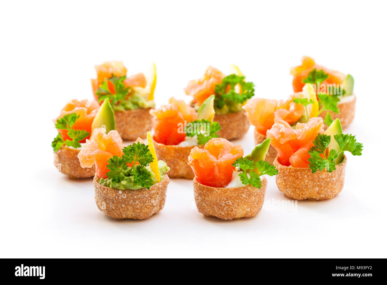 Pastry canape cases hi-res stock photography and images - Alamy