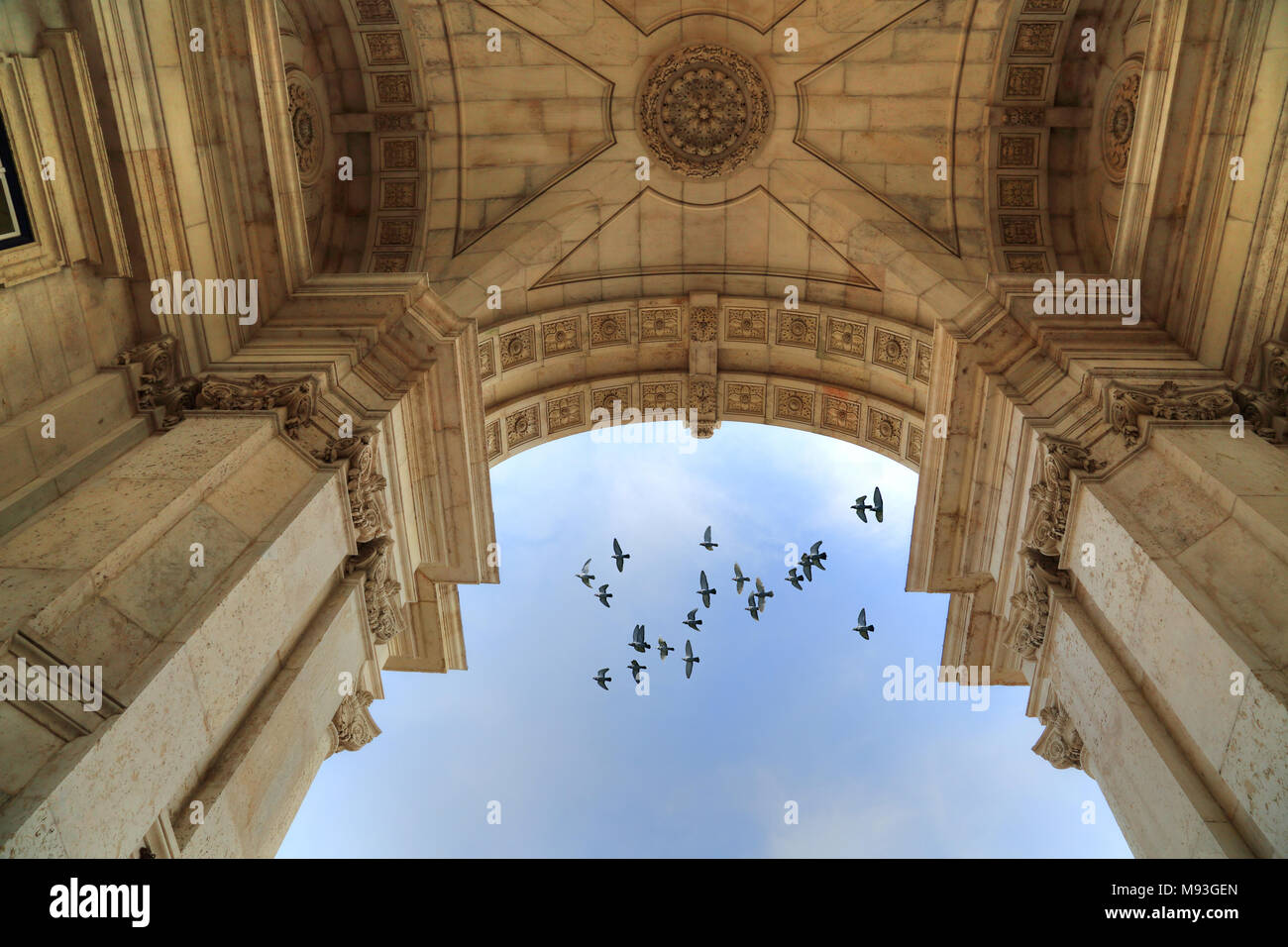Commerce plaza arch in hi-res stock photography and images - Alamy