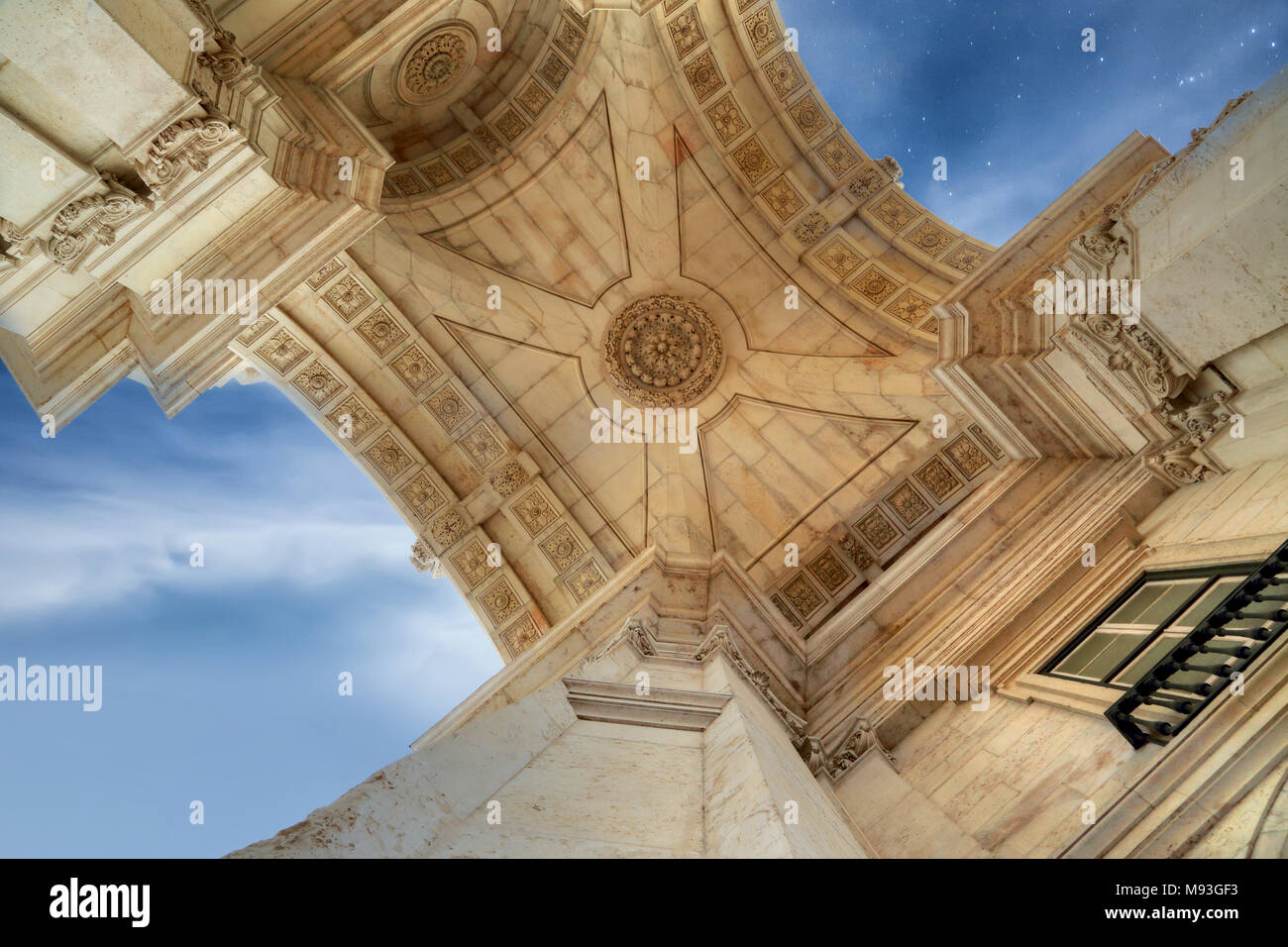 Commerce plaza arch in hi-res stock photography and images - Alamy