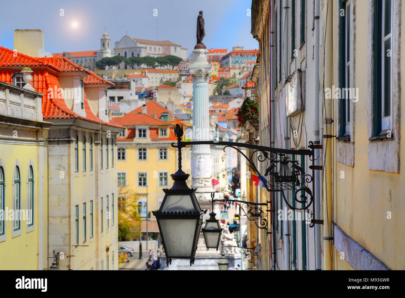Lisboa rossio hi-res stock photography and images - Alamy