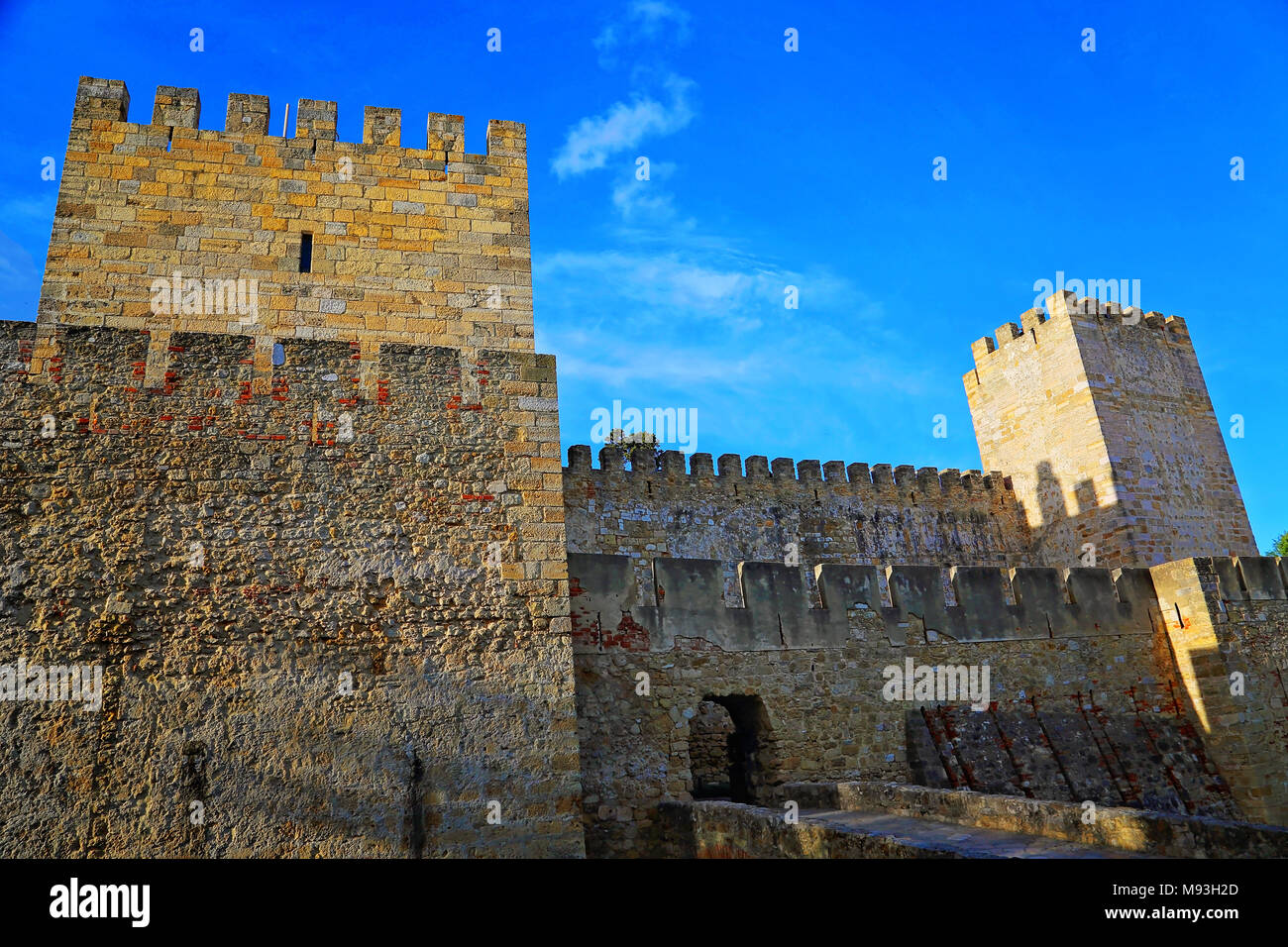 Lisbon, Saint George Castle (Sao Jorge Stock Photo - Alamy