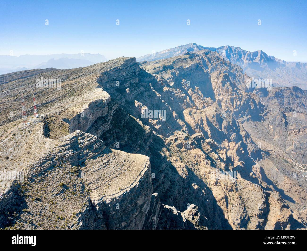 Al Hajar Mountains in Oman taken in 2015 Stock Photo - Alamy