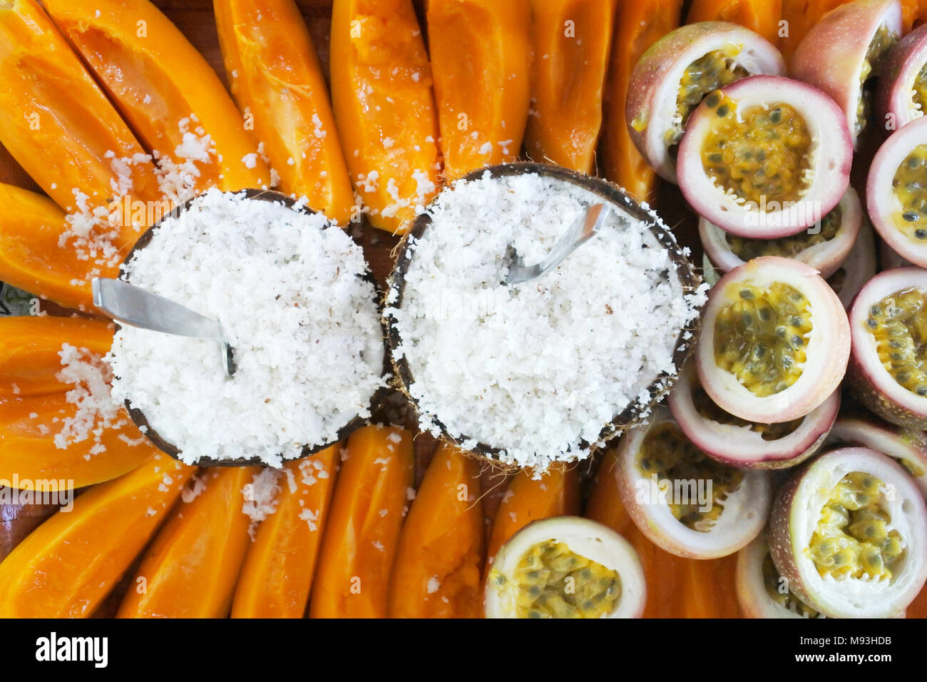 Tropical Fruit Rarotonga Cook Islands High Resolution Stock Photography ...