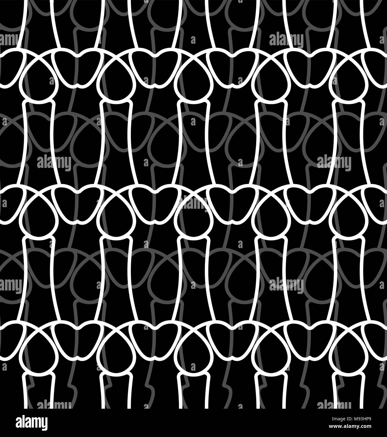 Penis seamless pattern. dick background. Linear backdrop. Male cock texture Stock Vector Image ...