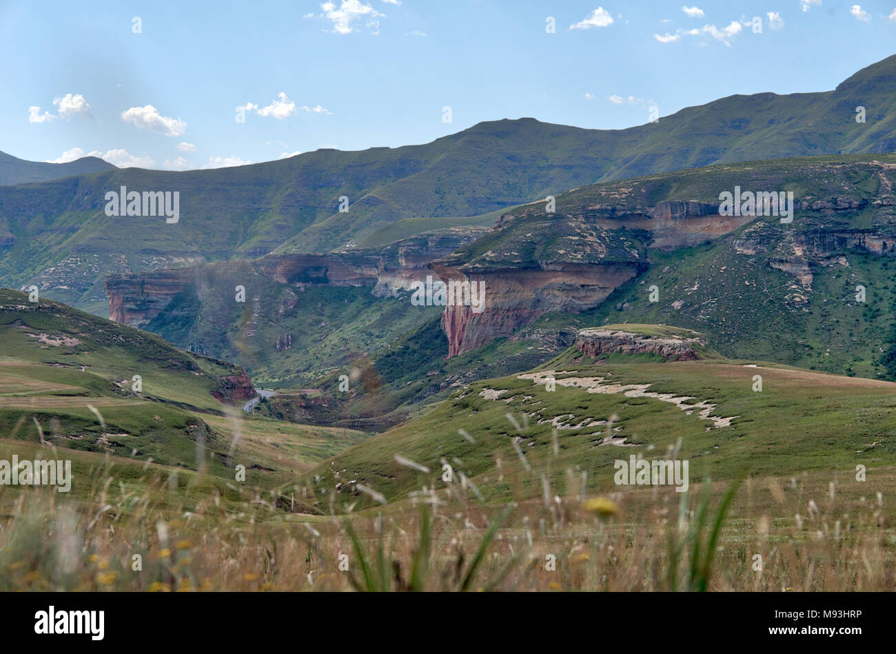 Golden Gate Highlands National Park, South Africa taken in 2015 Stock ...
