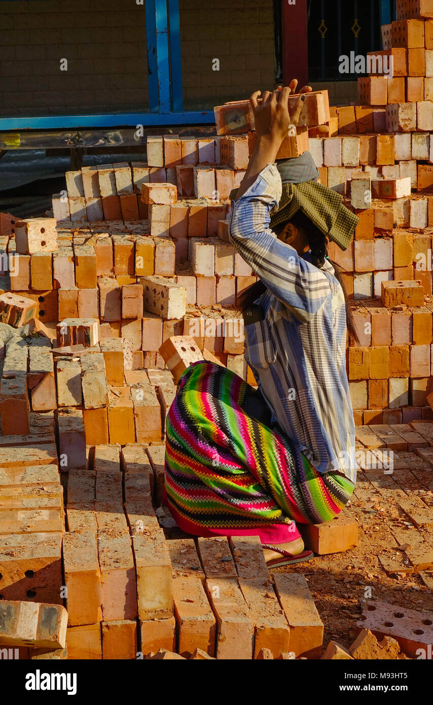 Carry heavy load of bricks hi-res stock photography and images - Alamy