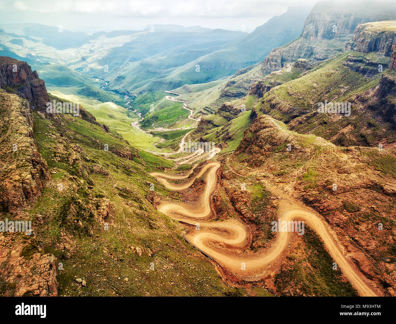 Lesotho south africa border hi-res stock photography and images - Alamy