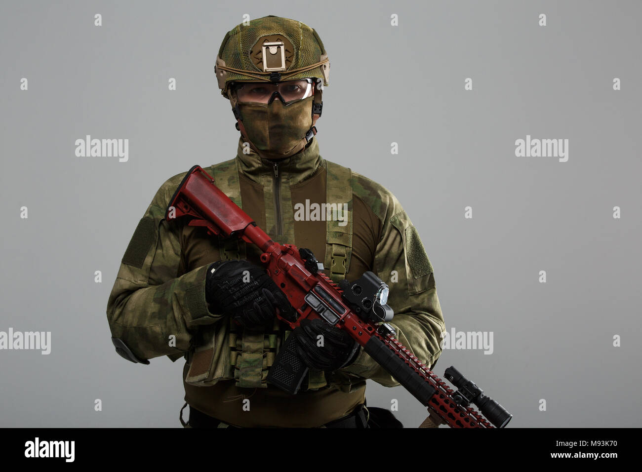 Tactical suit military hi-res stock photography and images - Alamy
