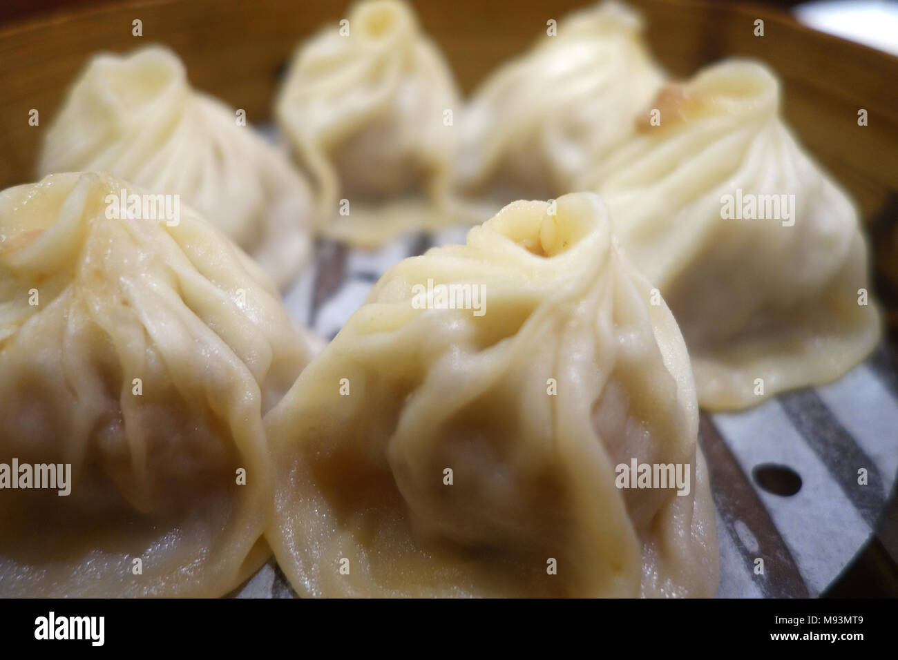Traditional soup dumpling Xiao Long Bao is a popular Shanghai Chinese ...