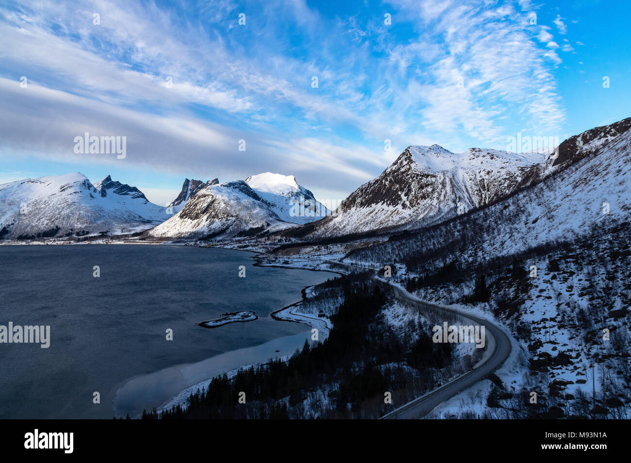 Senja Norway Winter High Resolution Stock Photography and Images - Alamy