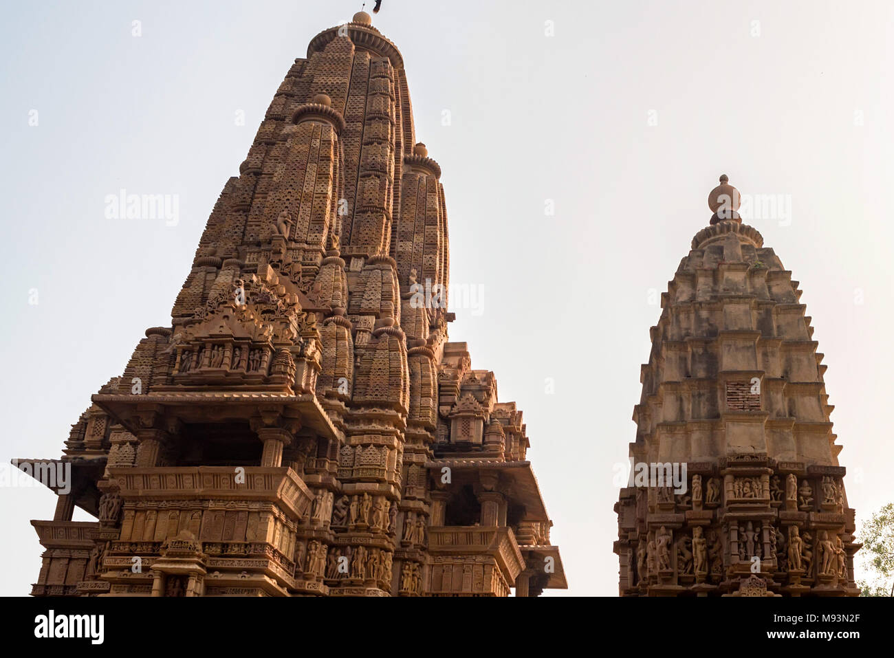 View of Lakshmana Temple in Khajuraho, India Stock Photo - Alamy